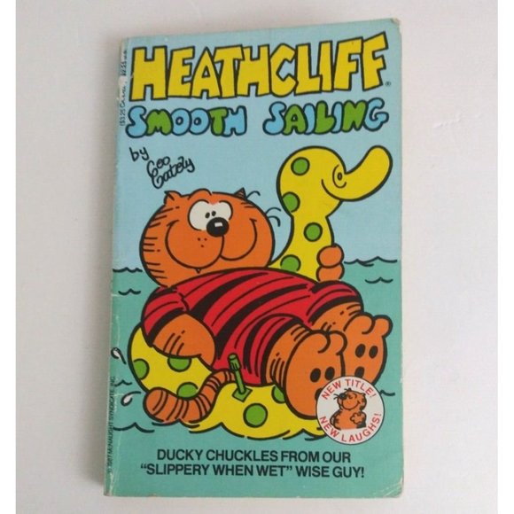 Other | Vintage 1987 Heathcliff Smooth Sailing Humor Comic Paperback ...